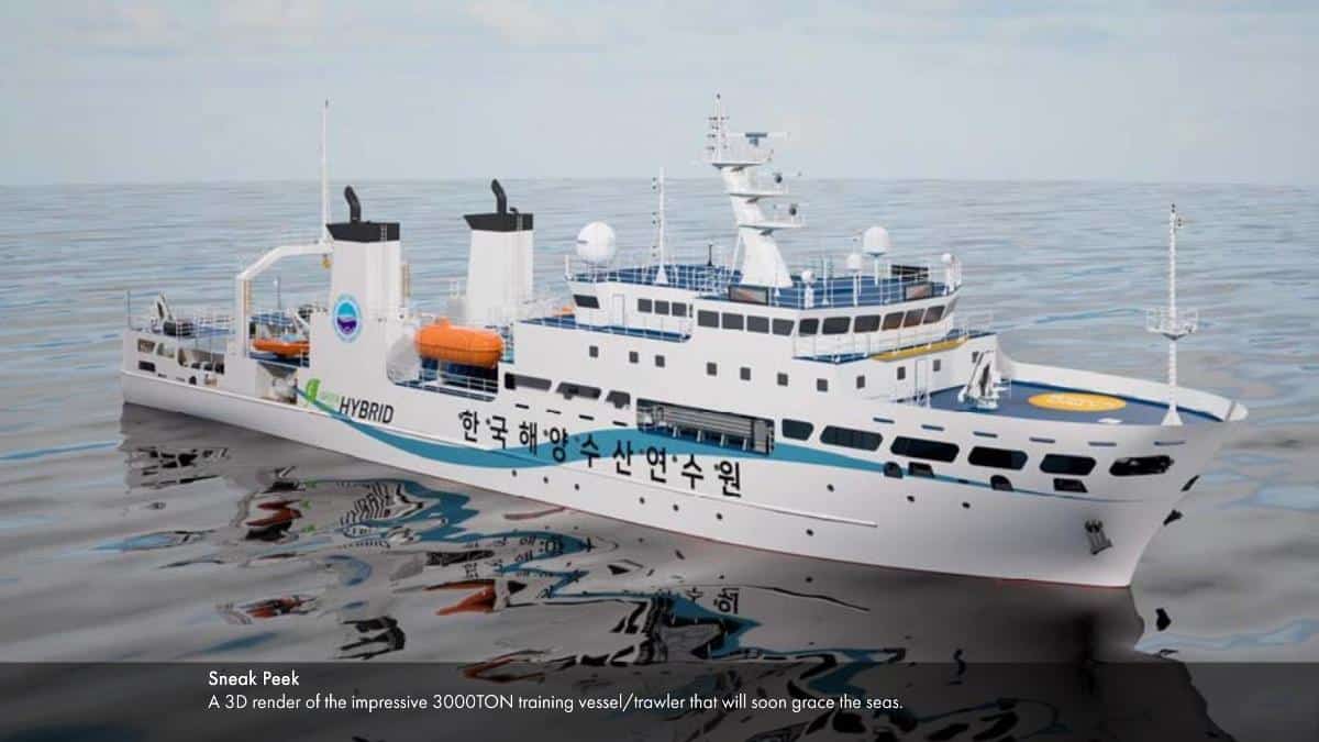 Finnøy powers next-generation training vessel for KIMFT in South Korea ...