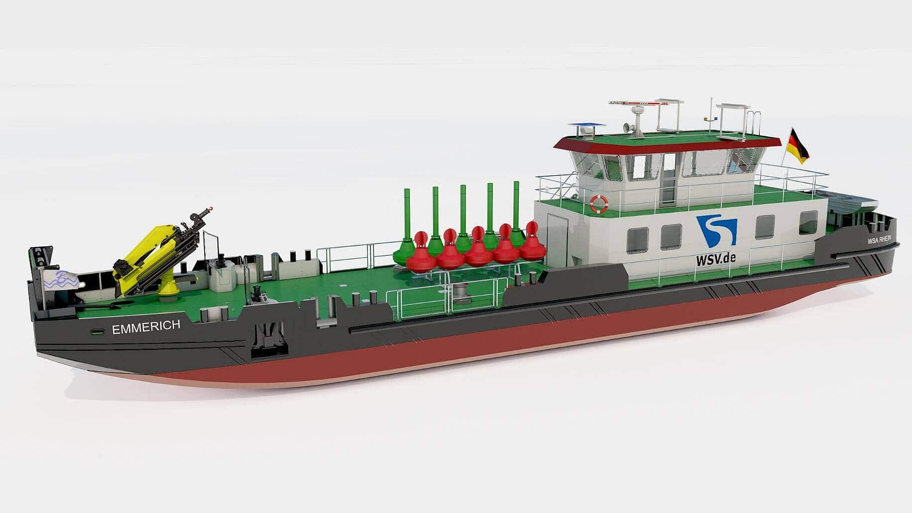 SCHOTTEL RudderPropellers for five new WSA vessels - Workboat365.com