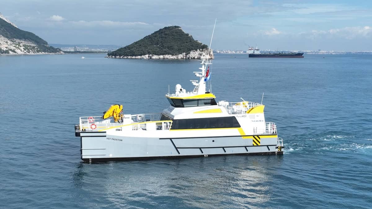 Damen Delivers Third Hybrid Fast Crew Vessel to Purus - Workboat365.com