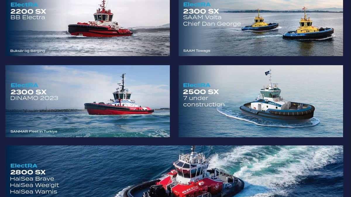 Sanmar building seven more ElectRA Tugs - Workboat365.com