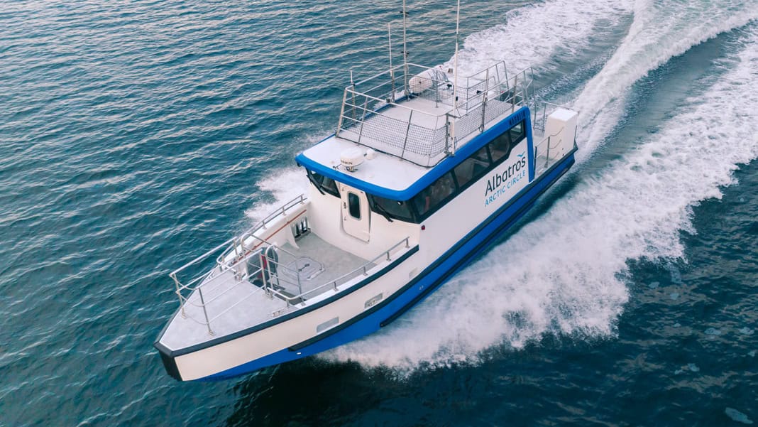 Albatros Arctic Circle Takes Delivery of ProZero Arctic Workboat - Workboat365.com
