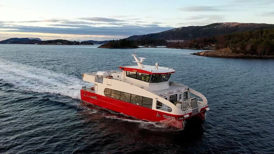 Maritime Partner Delivers All Electric Ferry to Moskenes Shipping ...