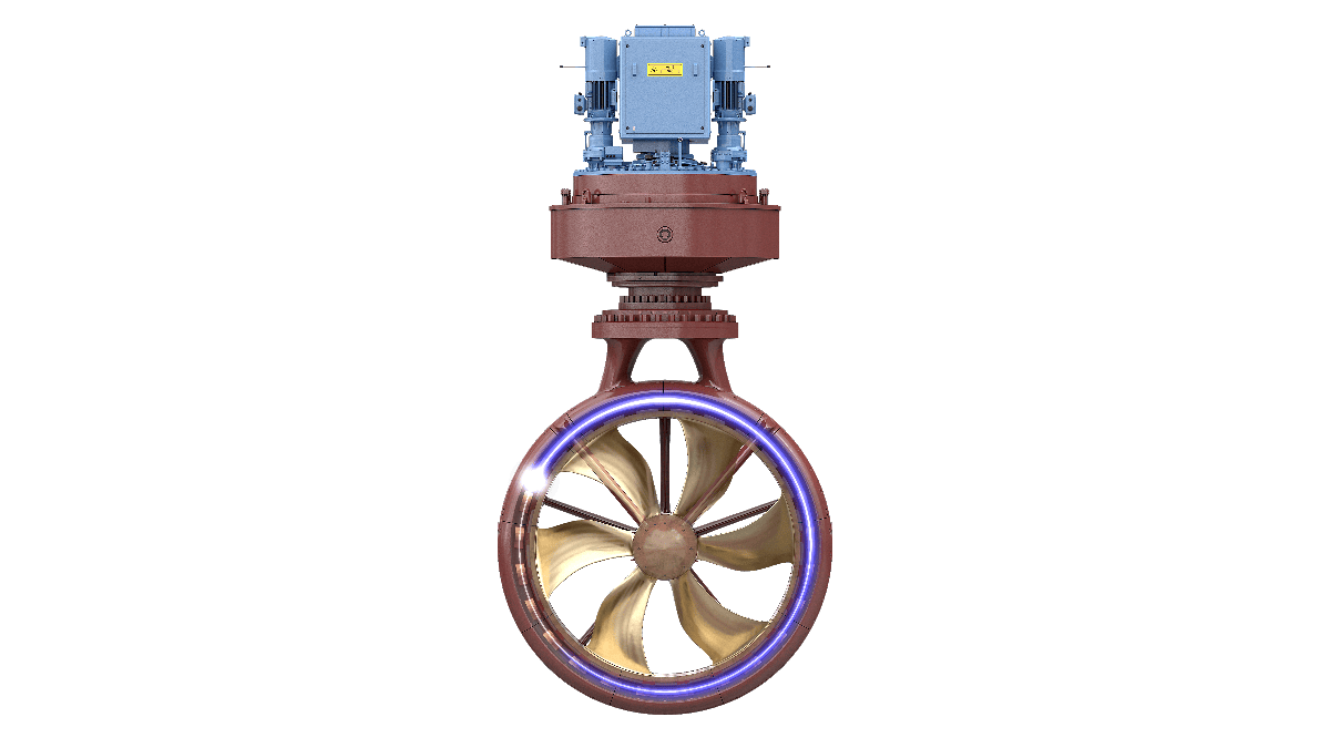 Kongsberg Maritime Announce New Rim Drive Azimuth Thruster ...