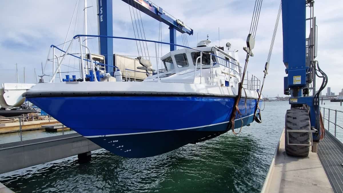 Former Royal Navy Patrol Boat Transformed into Medical Ship ...