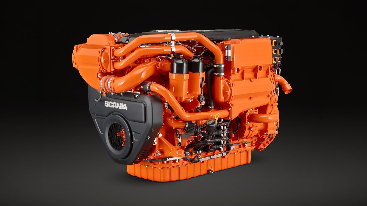 New 13 litre marine engine from Scania - Workboat365.com