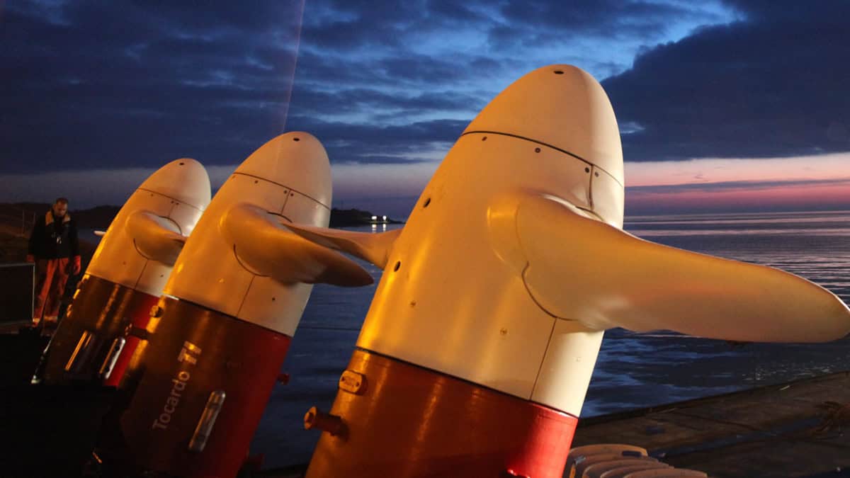 Successfully Hydrodynamic Blade Testing For HydroWing Tidal Energy ...