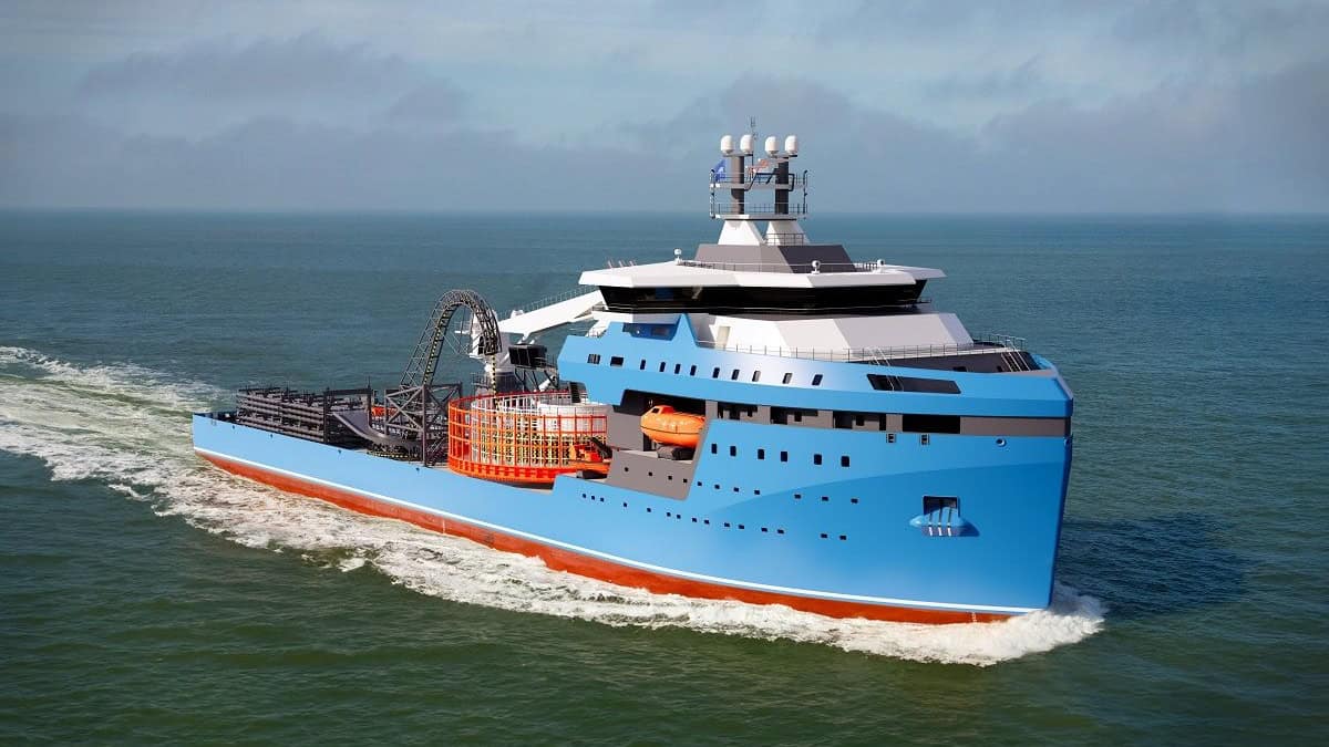 Damen's New Cable Laying Vessel - Workboat365.com