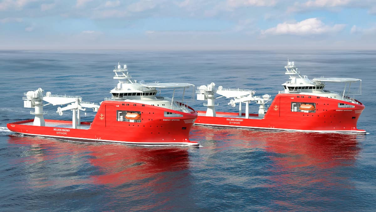 Golden Energy Offshore Services New Vessels and Contracts - Workboat365.com