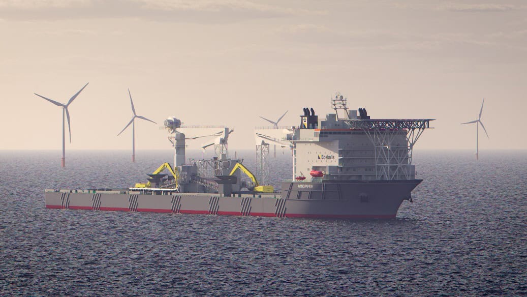 Boskalis Windpiper, The Industry's Largest Rock Installation Vessel ...