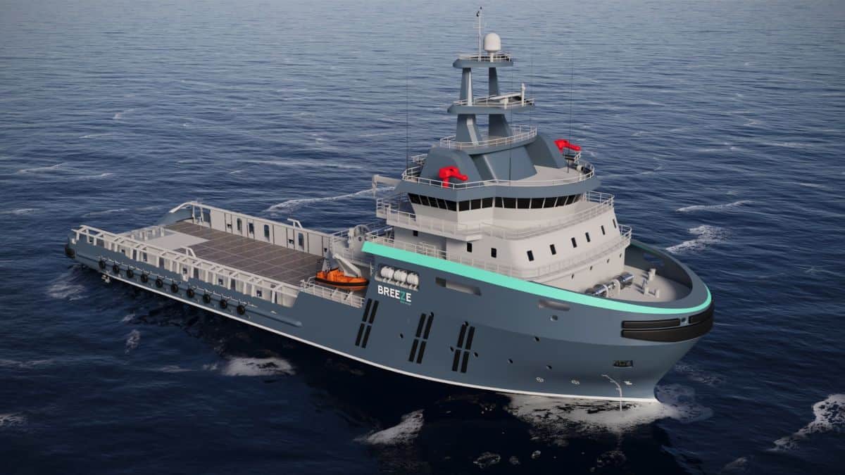 Breeze Ship Design Awarded Design Contract for AHTS - Workboat365.com