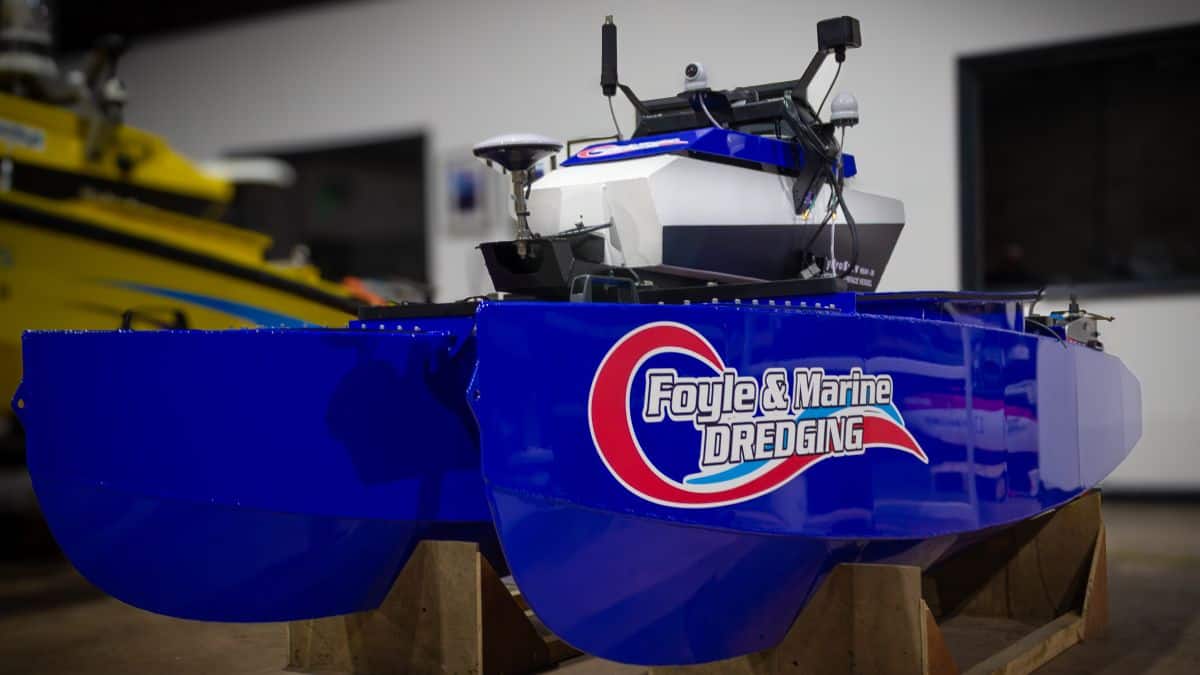 HydroSurv Deliver USV with WASSP multibeam to Foyle Marine & Dredging ...