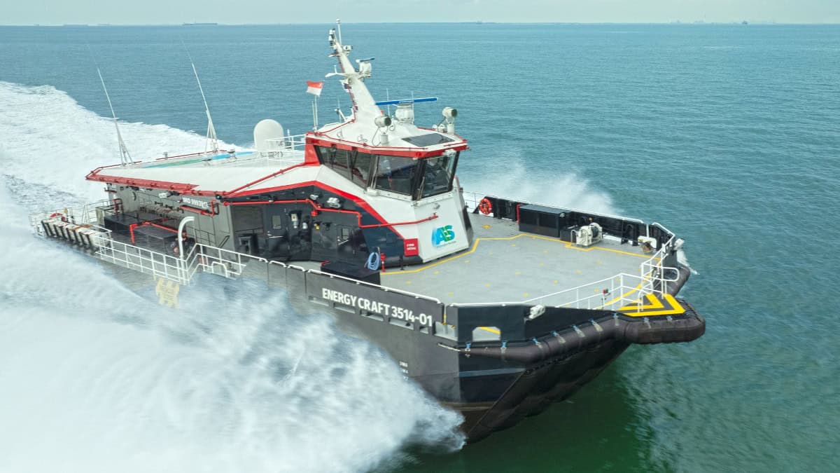 Strategic Marine Delivery Of First Surface Effect Crewliner To AES ...