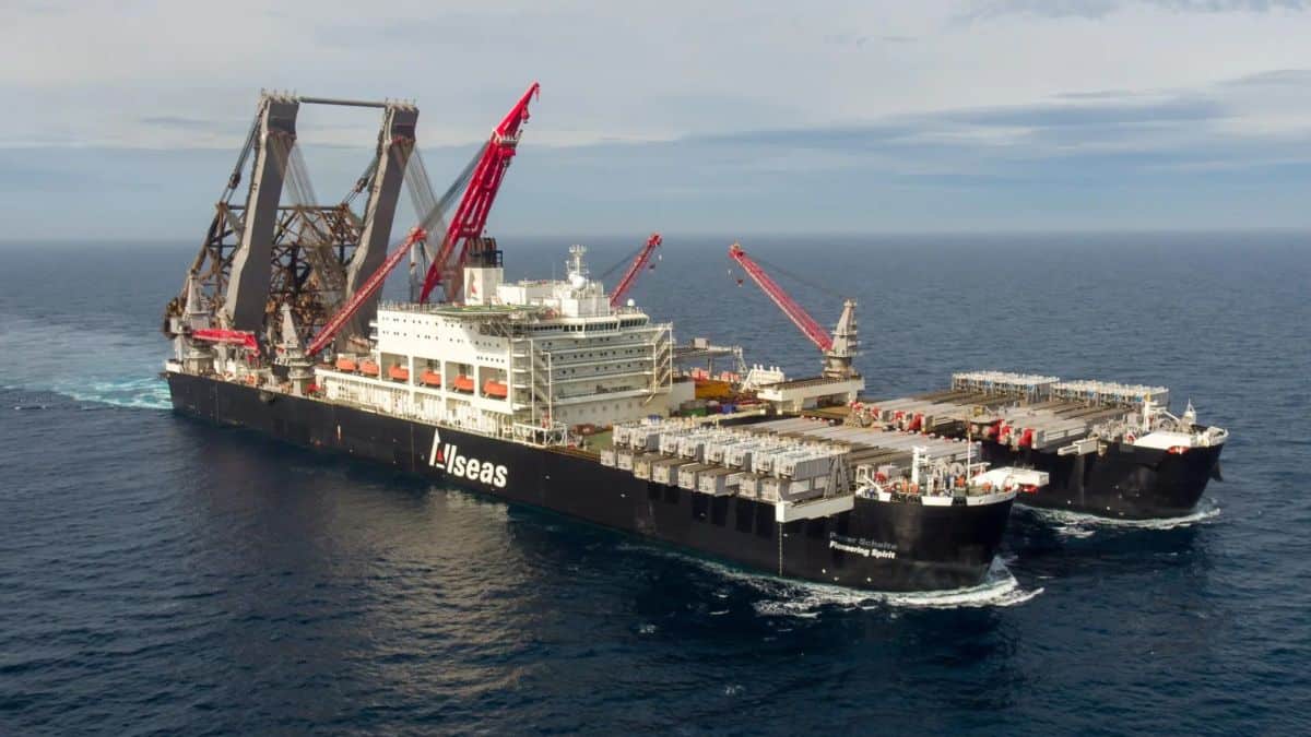 MacArtney Electric LARS Systems for Allseas - Workboat365.com