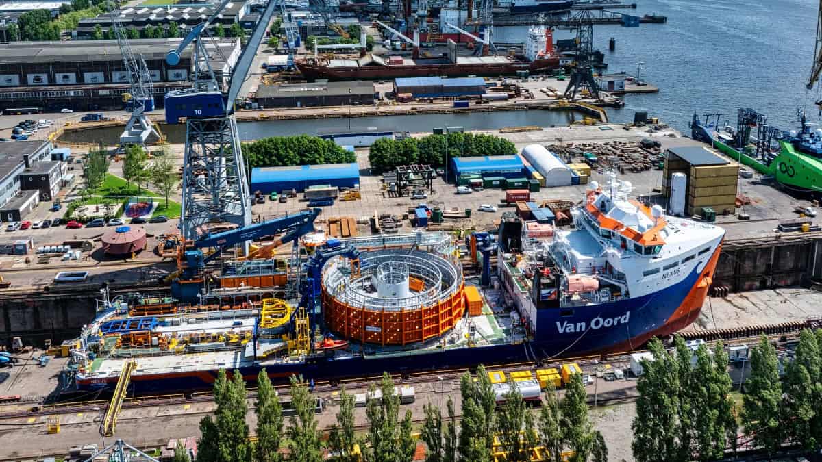 Van Oord Reduces Emissions with SCR Technology on Cable-Laying Vessel ...