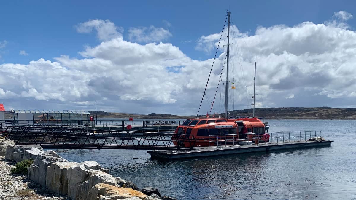 Walcon Marine Delivers Bespoke Pontoon to Falkland Islands ...