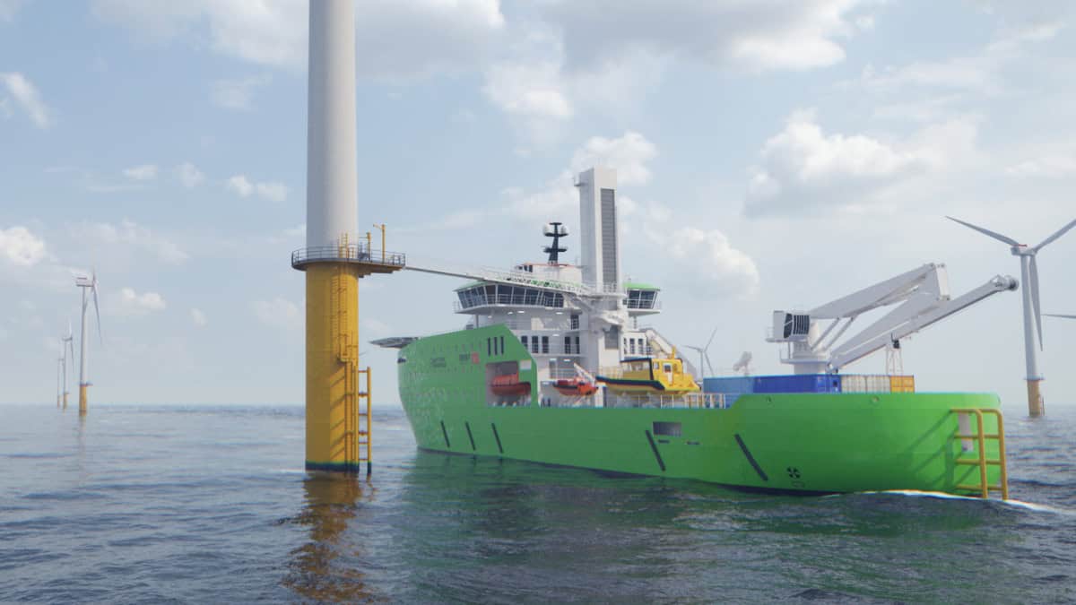 SMST W2W Gangway and Motion-Compensated Crane for Bibby Marine’s eCSOV ...