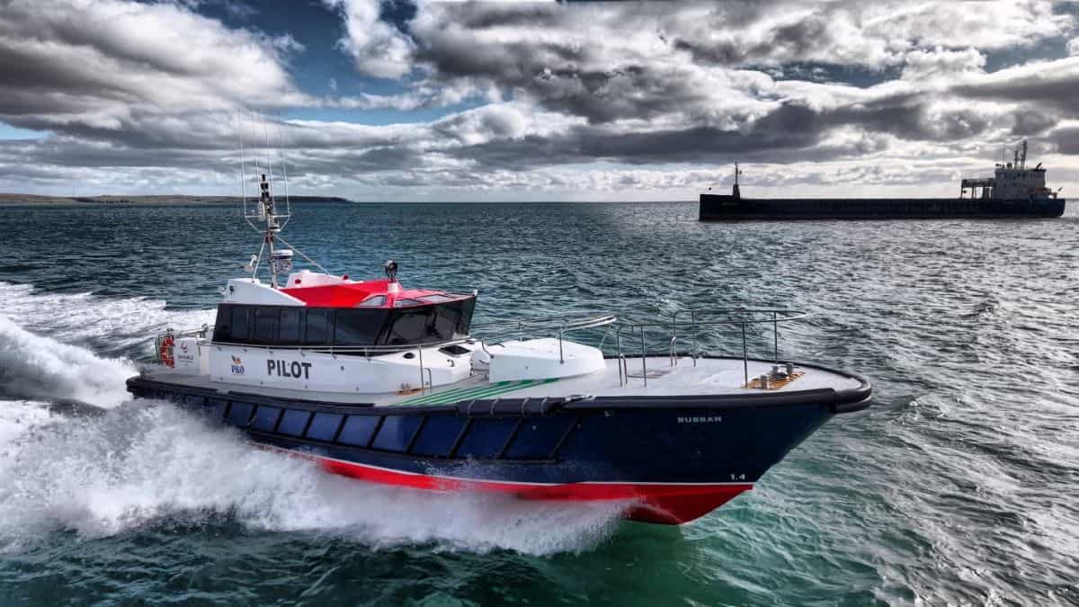 Safehaven Marine Launches Second Interceptor 60 Pilot Boat for DP World ...