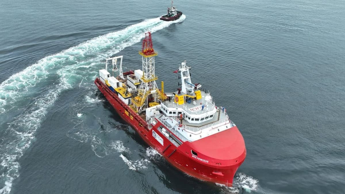 "BOS Princess" Converted Into Advanced Geotechnical Drilling Vessel ...