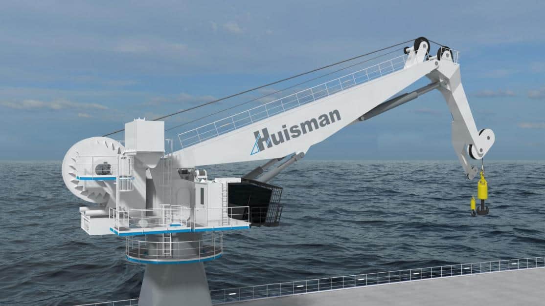 Huisman Knuckle Boom Cranes for Capital Offshore’s New PSV Fleet ...
