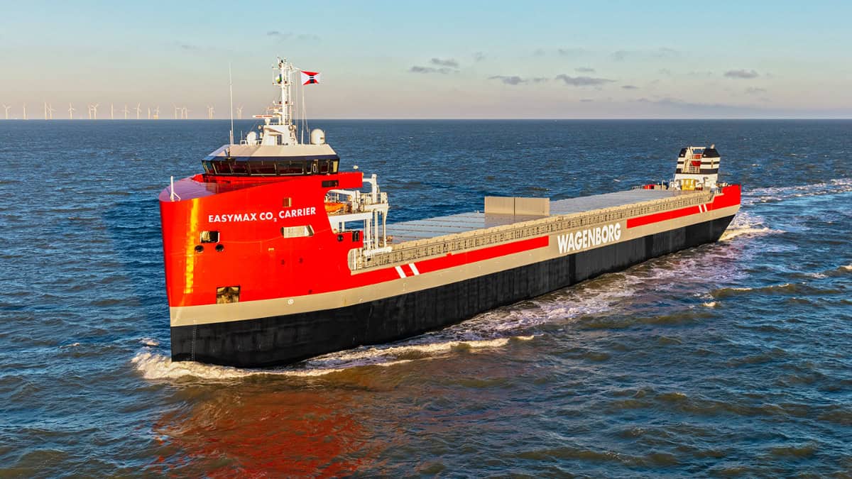 Europe's First offshore CO₂ carrier to be launched - Workboat365.com