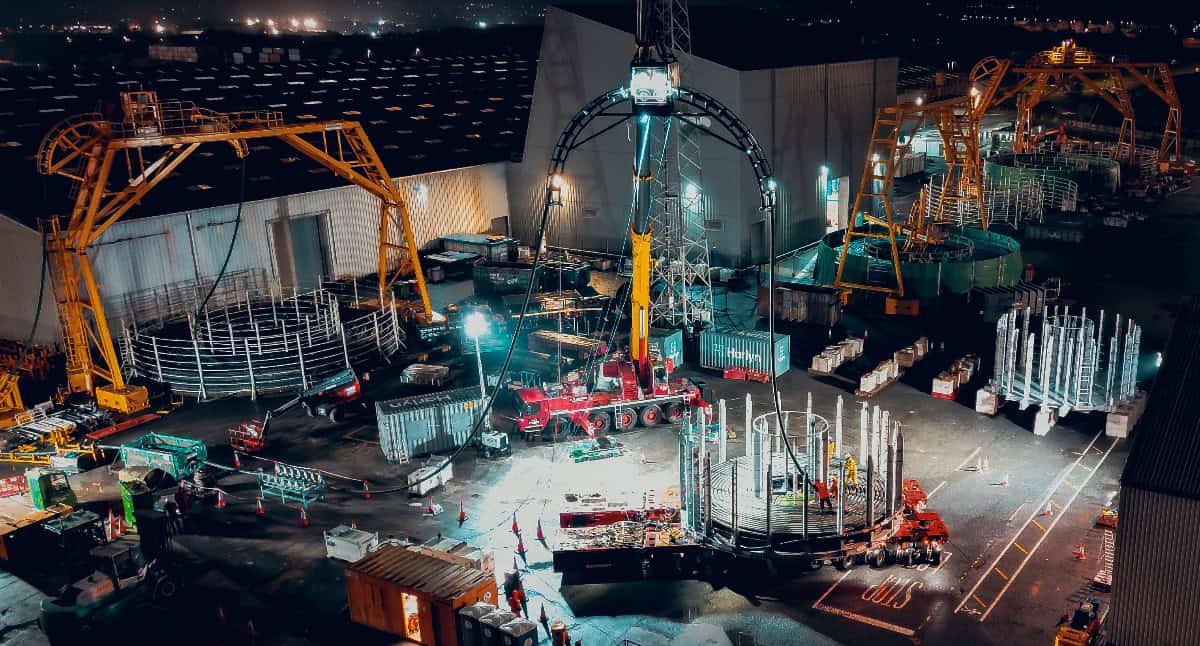 Harlyn Transports and Stores 364 tonne Inter Array Cables for Moray ...