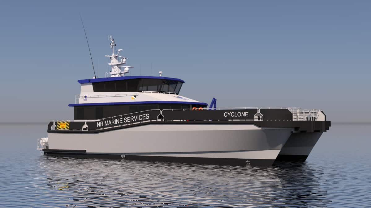WMD and NR Marine To Develop New Cyclone Class CTV - Workboat365.com