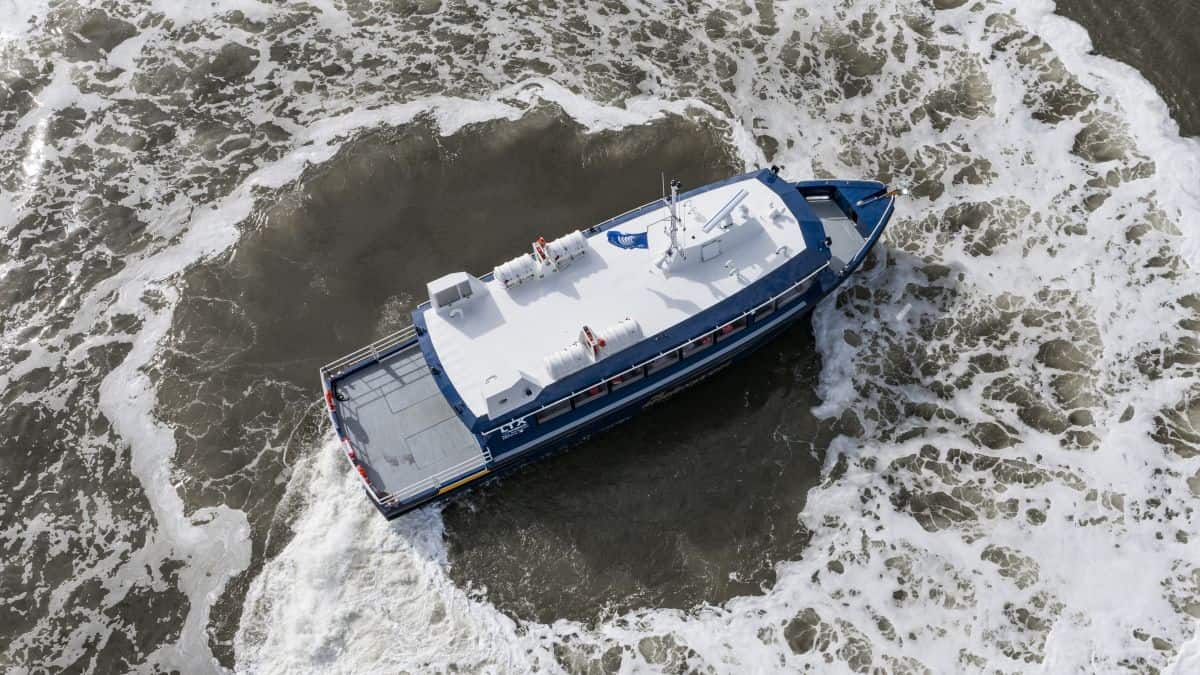 HamiltonJet's LTX Waterjet Makes Commercial Debut on Dutch Ferry - Workboat365.com