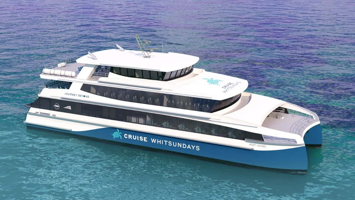 Incat Crowther Designs Passenger Vessel for Cruise Whitsundays ...