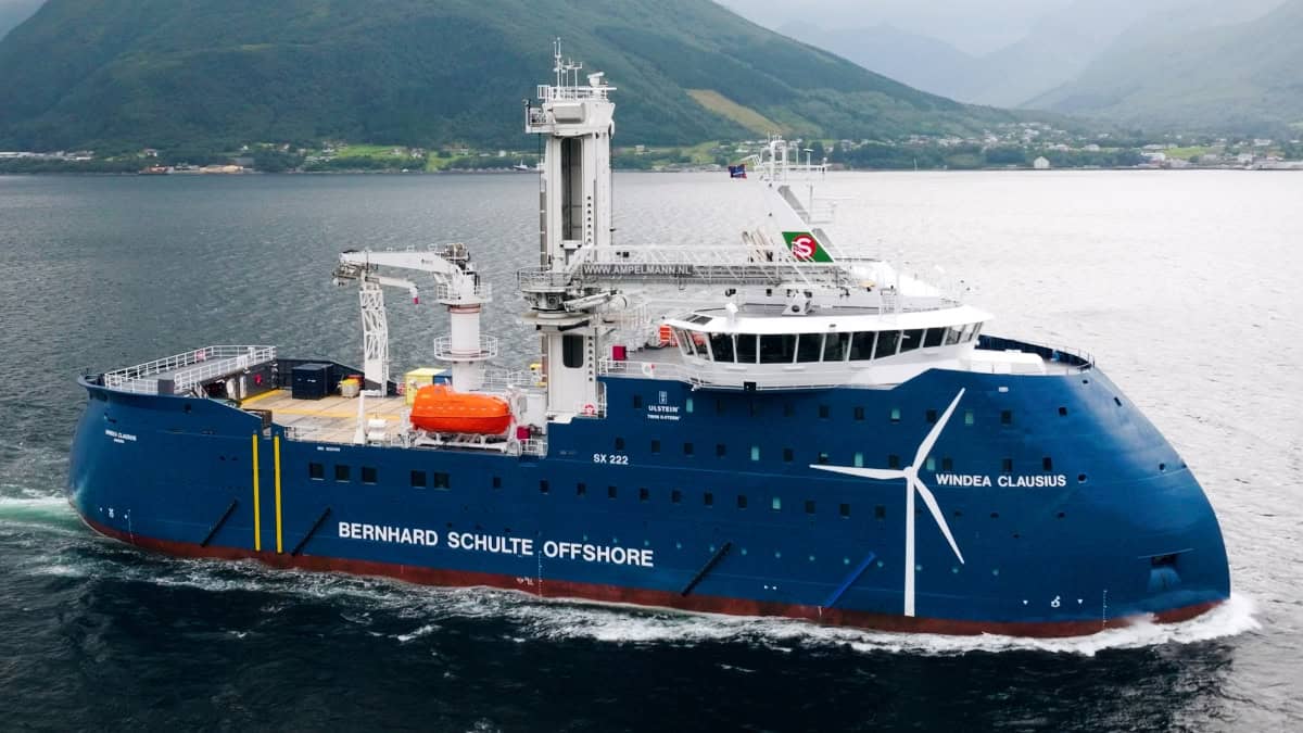 Second CSOV "Windea Clausius" Delivered to Bernhard Schulte Offshore ...