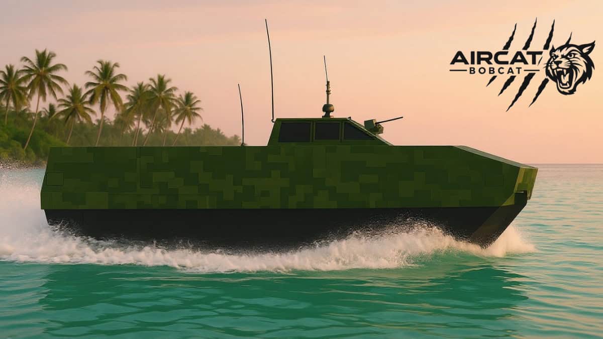 Eureka Naval Launch AIRCAT Bobcat High-Speed Landing Craft ...