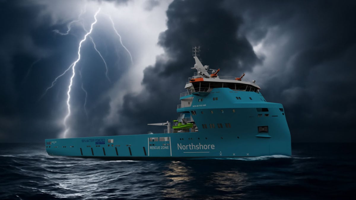 Enova Backs Northshore’s Battery-Powered PSV Project - Workboat365.com