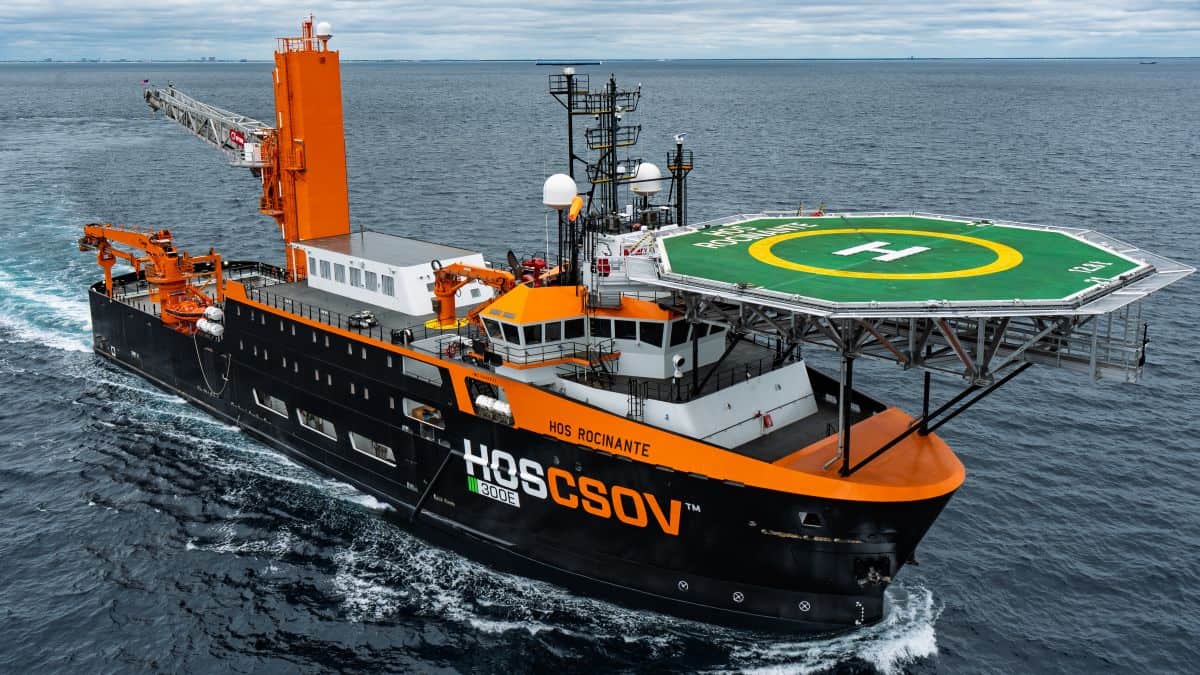 Eastern Shipbuilding Completes Conversion of CSOV HOS Rocinante ...