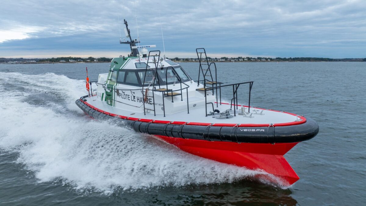JFA Naval Delivers ORC 155 Pilot Boat 'Saint-Michel' to Le Havre Pilots ...