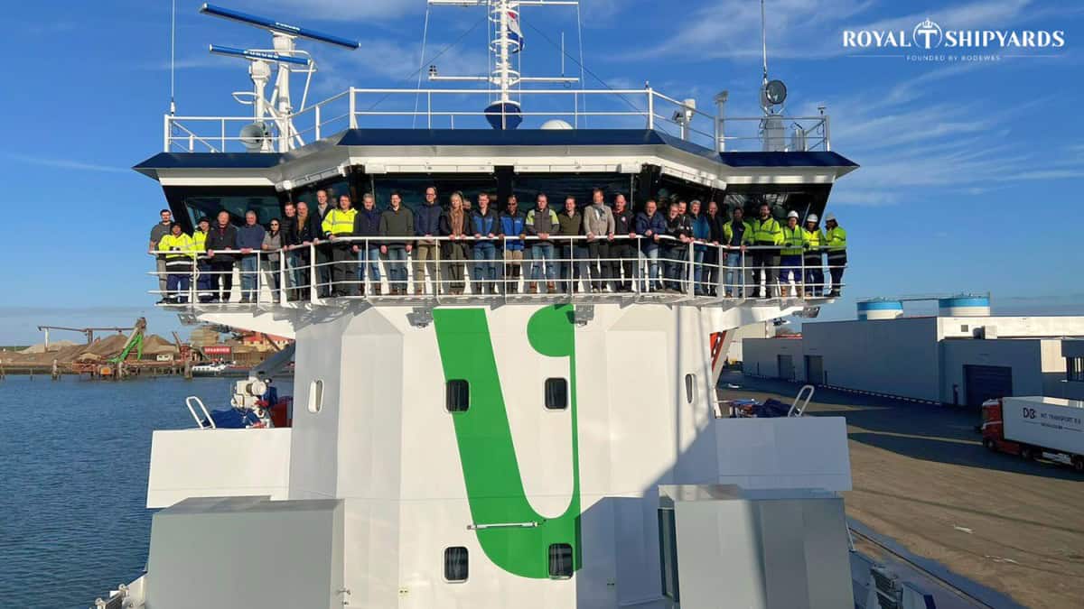 Royal T Shipyards Delivers MV Vertom Quina - Workboat365.com