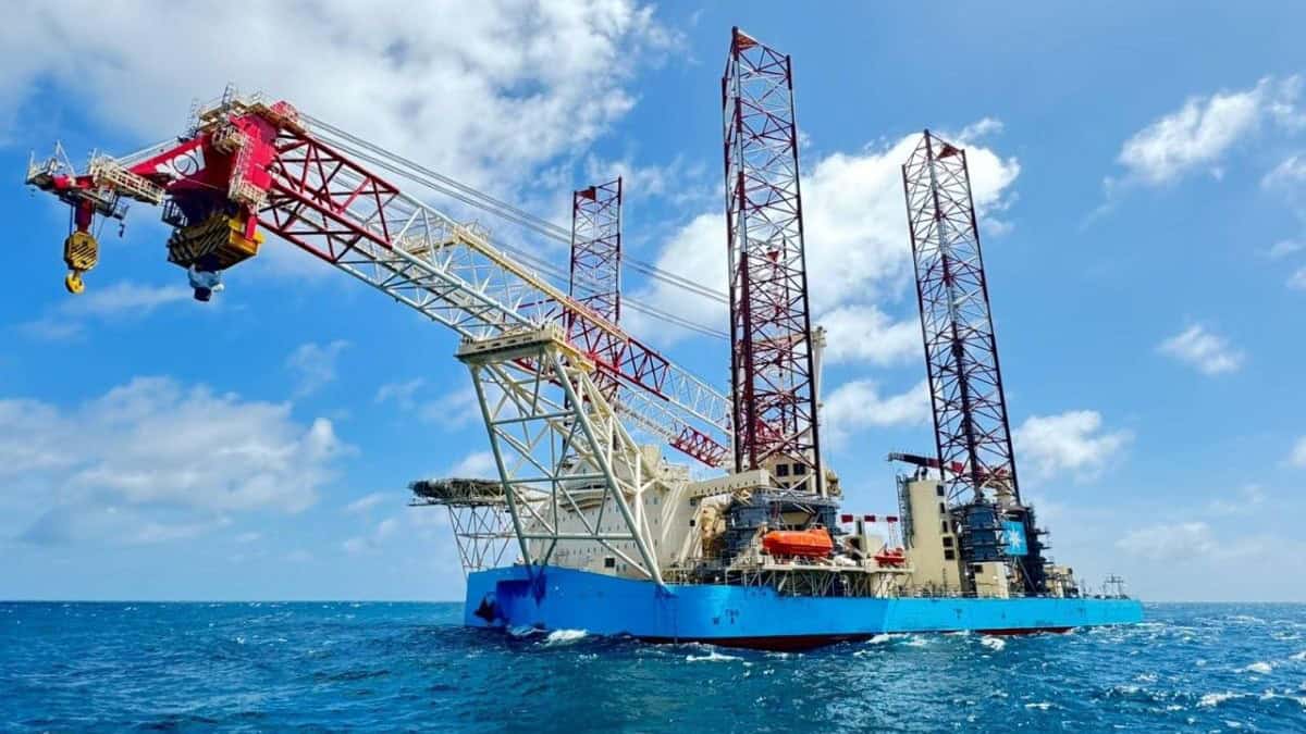 Seatrium Delivers Next-Generation WTIV to Maersk Offshore Wind ...