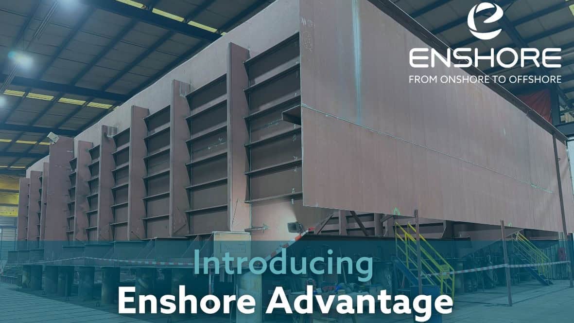 Holland Shipyards Building 'Enshore Advantage' Cable Lay Barge ...