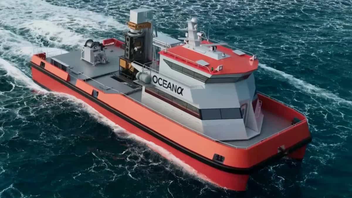 OceanAlpha New 24-m USV with ROV for 3,000-m Subsea Work - Workboat365.com