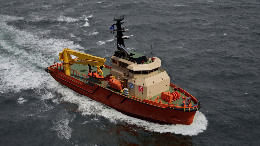 Damen and Alewijnse Partner on DP2 Offshore Support Tugs - Workboat365.com